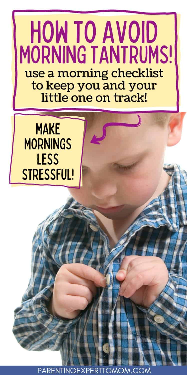 The Best Printable Morning Routine Checklist for Toddlers